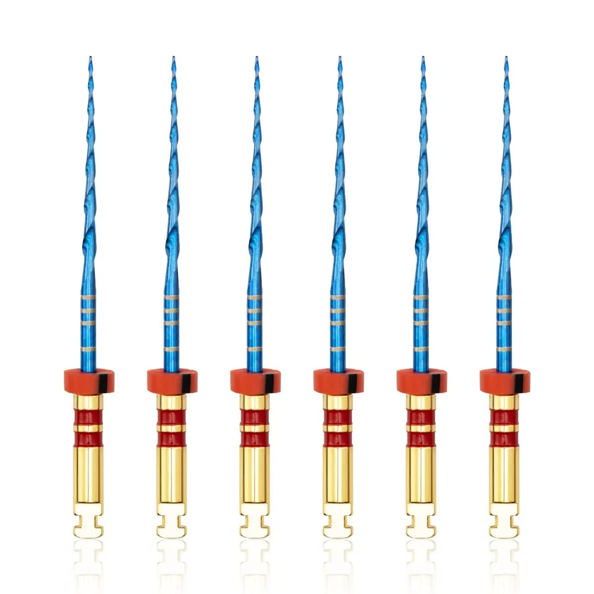 Waldent S-Blue Rotary File All-In-One Assorted Pack of 6, 25mm ...