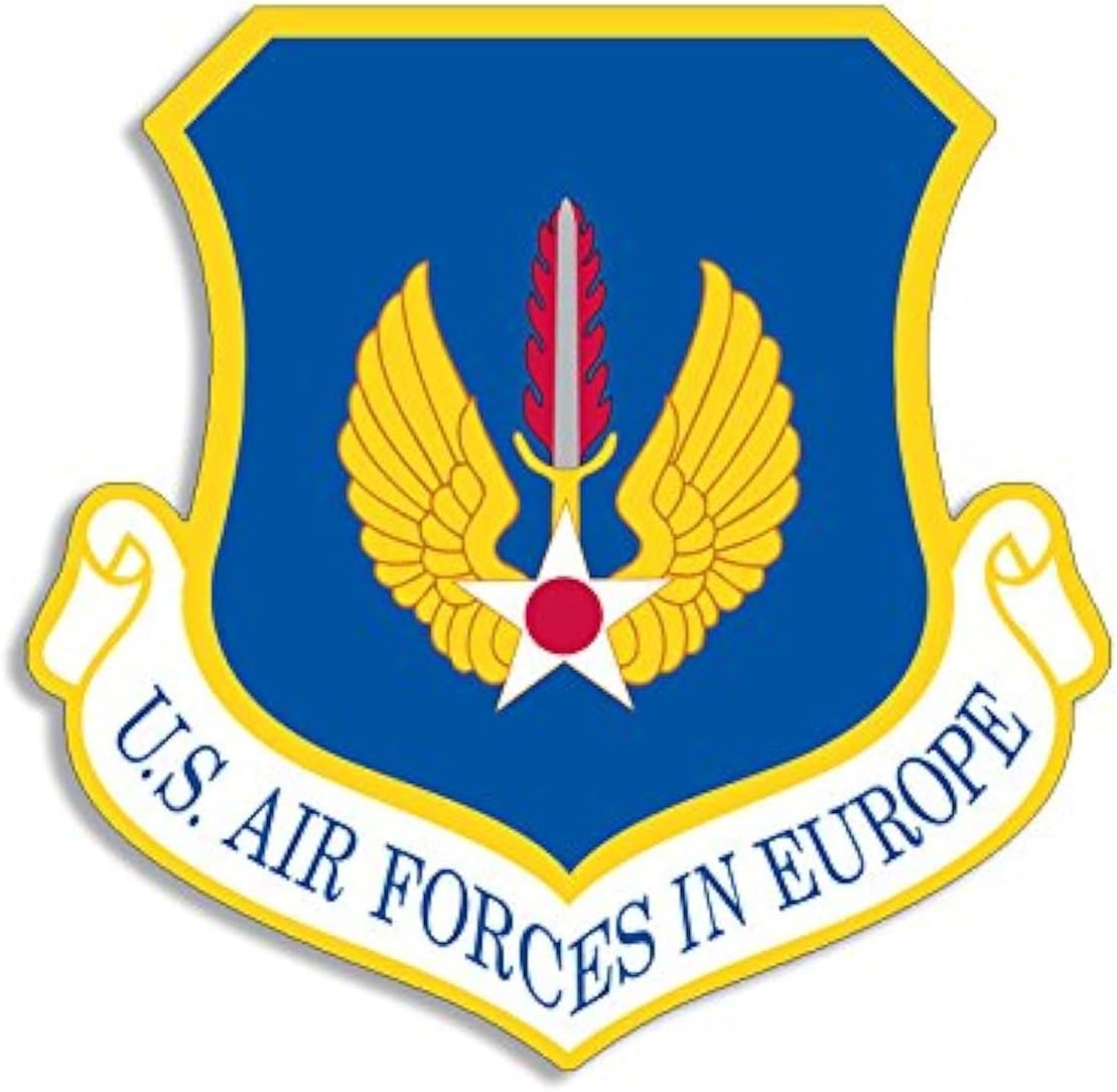 Amazon.com: U.S Air Forces in Europe Sticker Military Decal, Blue and ...