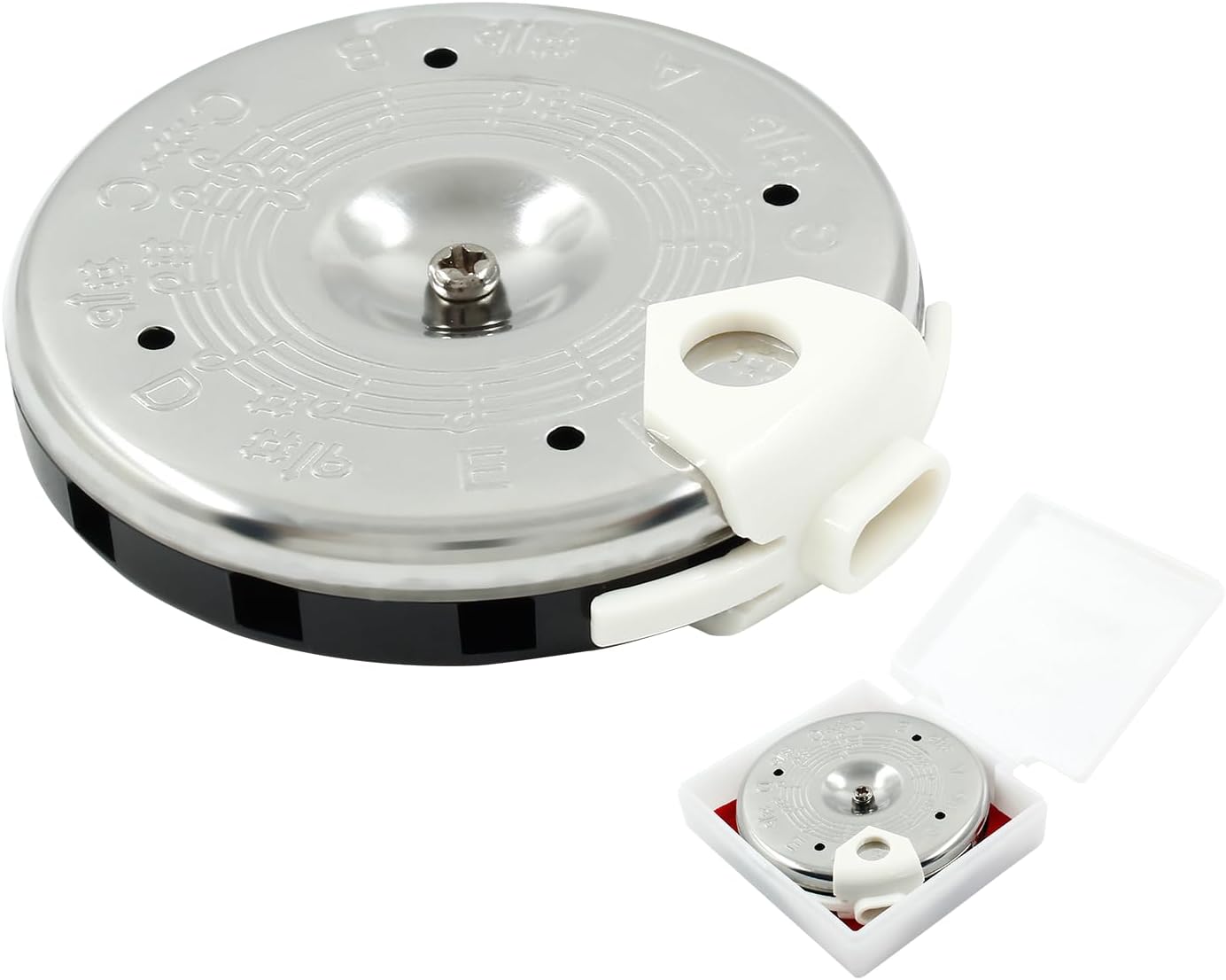 Amazon.com: Bonsicoky C-C Pitch Pipe 13 Tones, C-C Note Selector for ...