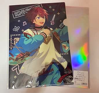 Amazon.co.jp: Ansta 7th Anniversary Neon Clear File Tsukasa Shuzakura Aurora Sheet Tsukasa ...