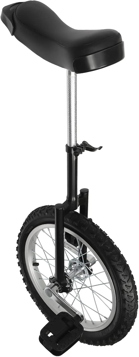 Amazon.com : 16 Inch Wheel Unicycle with Steel Rim Unicycle Bike ...