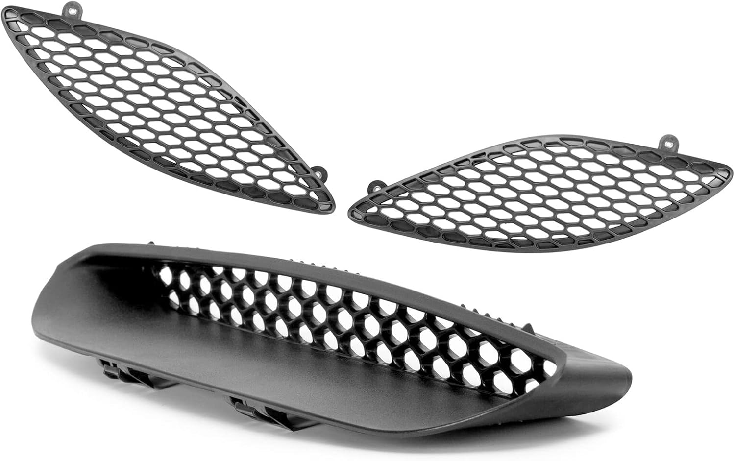 Amazon.com: Hood Bezel Front Trim Grille Black Replacement for 2015 ...