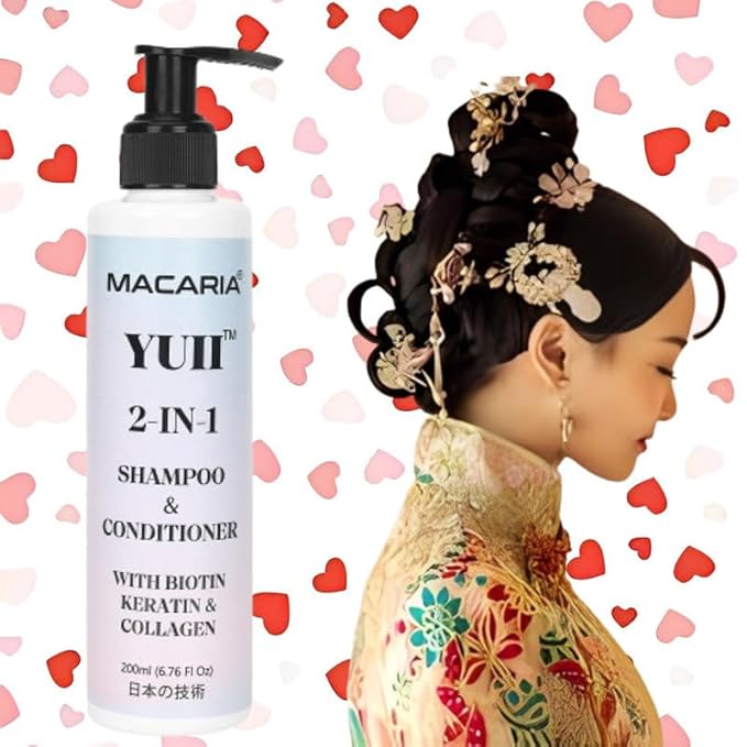 Buy YUII Biotin Collagen Bio Hair Shine Hair Growth Shampoo Formula Pro ...