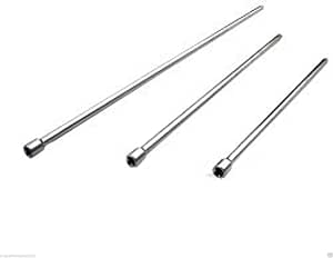 3pc 1/2" drive x 15", 18", 24" Carbon Steel EXTRA-LONG SOCKET EXTENSION ...