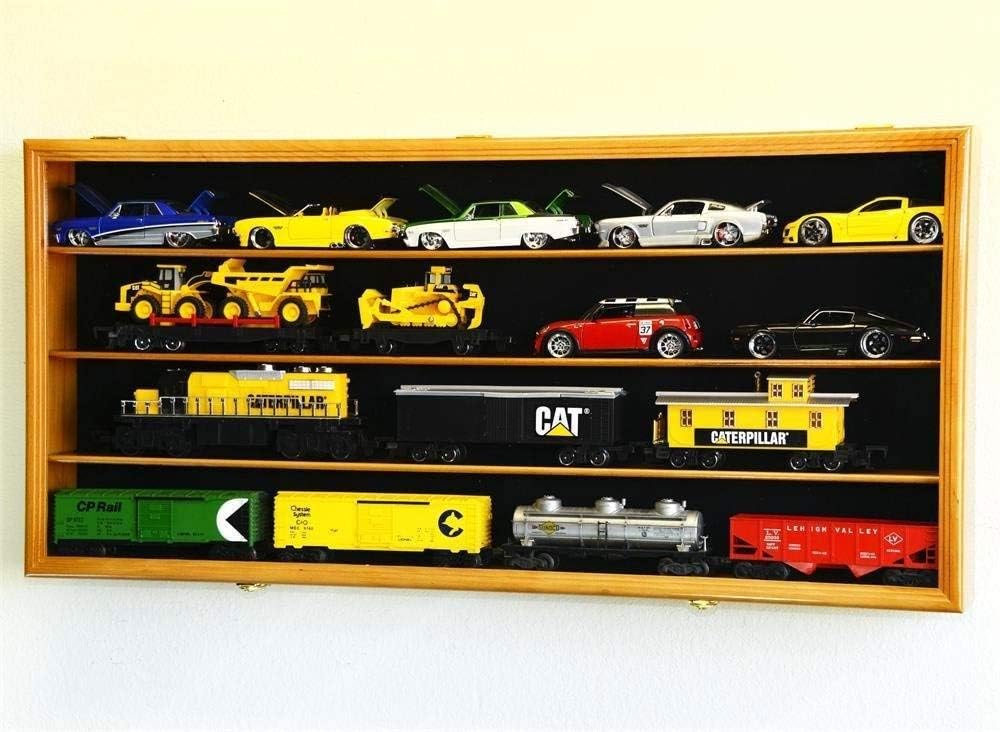 Amazon.com: Flags connections O Scale Train Display Case Cabinet Wall ...