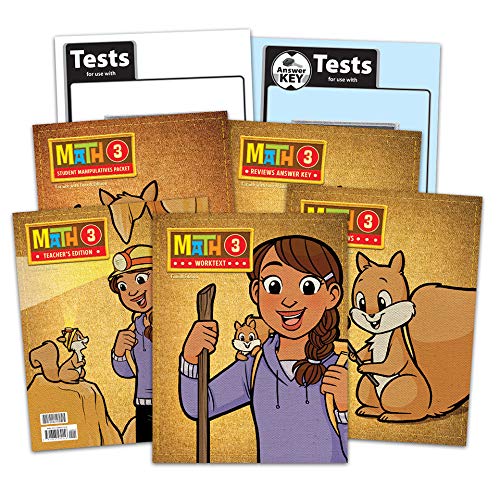 Math 3 Subject Kit (4th ed.): BJU Press: Amazon.com: Books