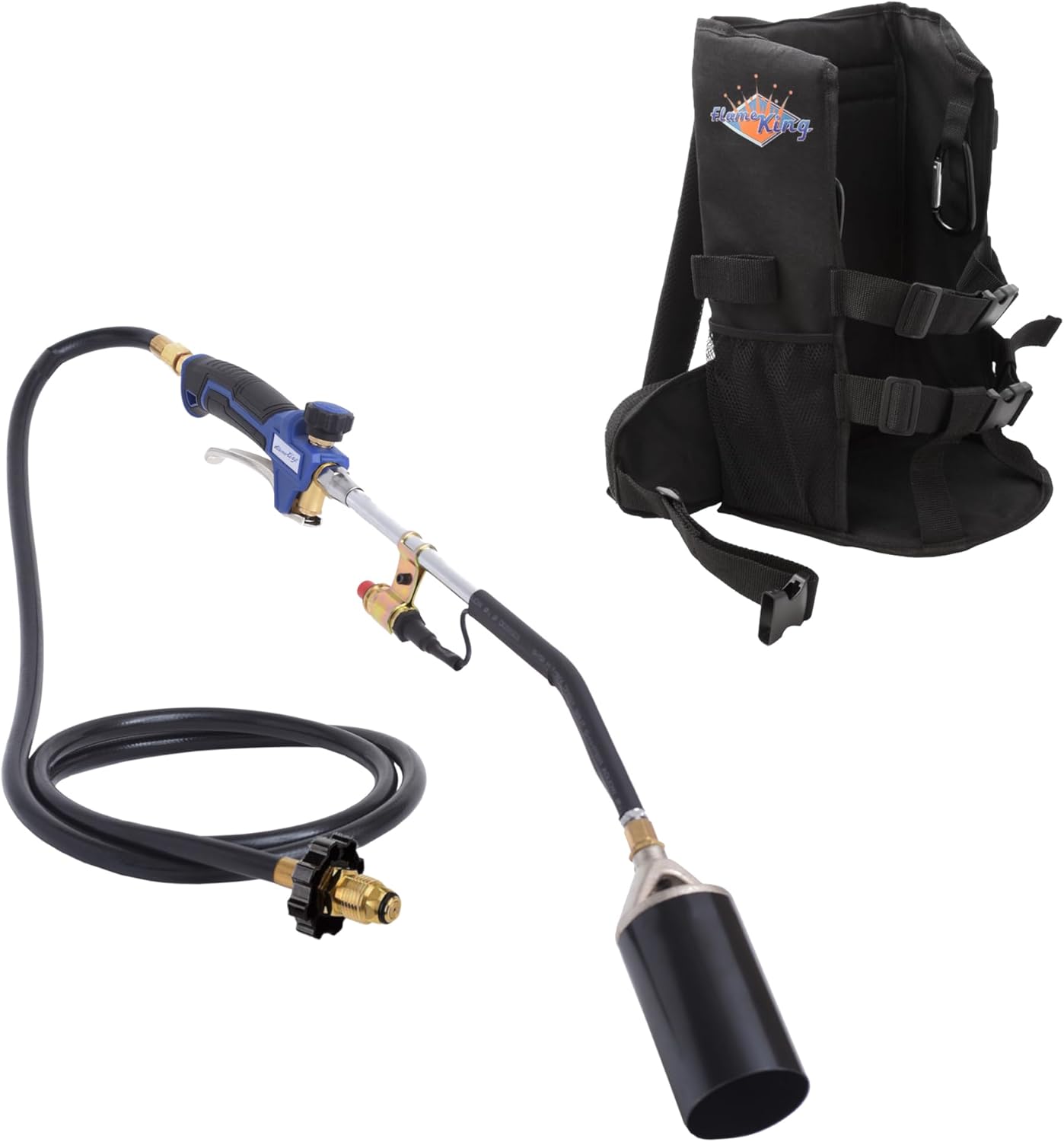 Amazon.com : Flame King Propane Torch Kit (YSN340K) and Backpack ...