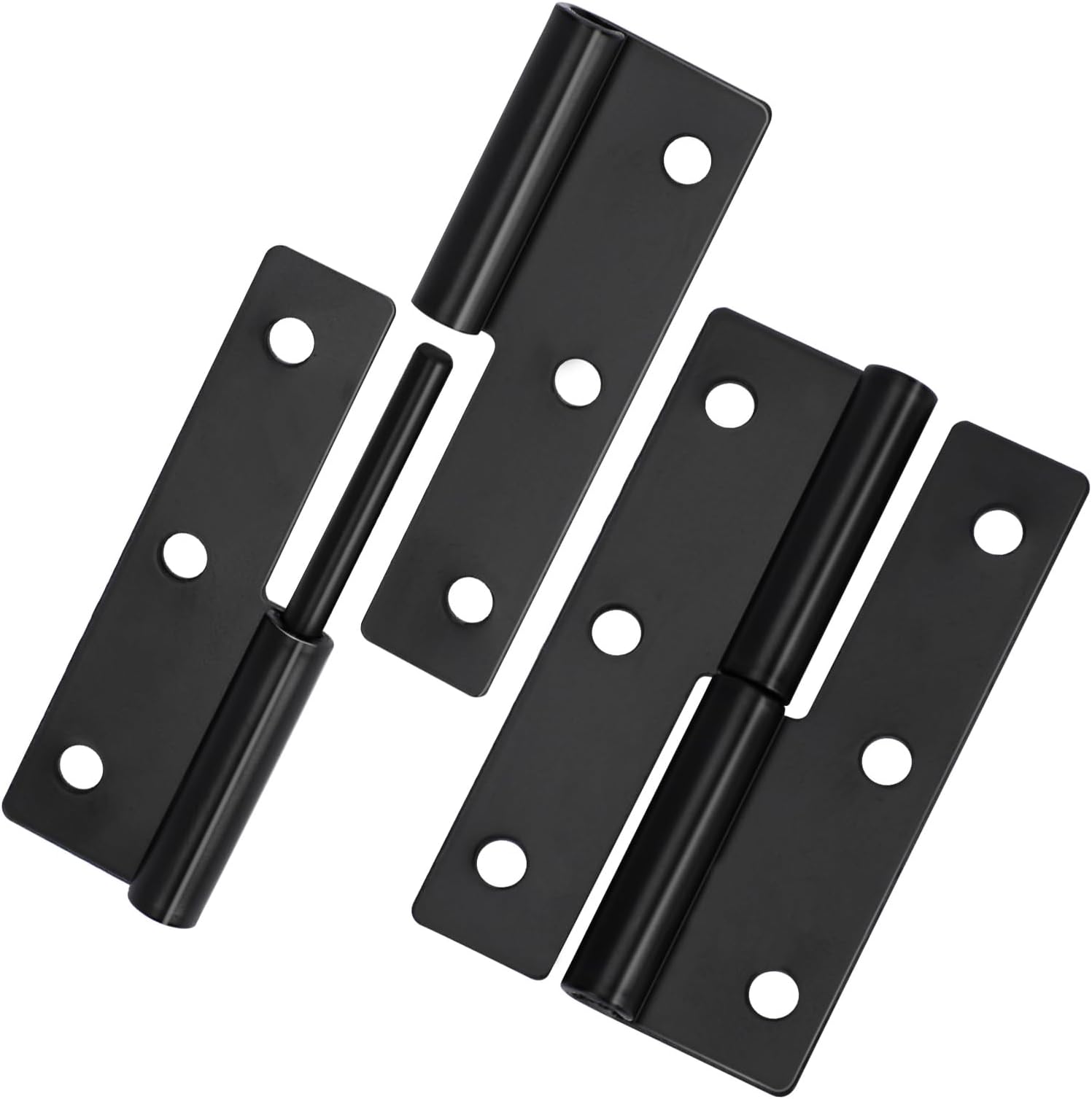 6Pcs 1.5" Detachable Hinge, Small Slip Joint Flag Hinges, Lift Off ...