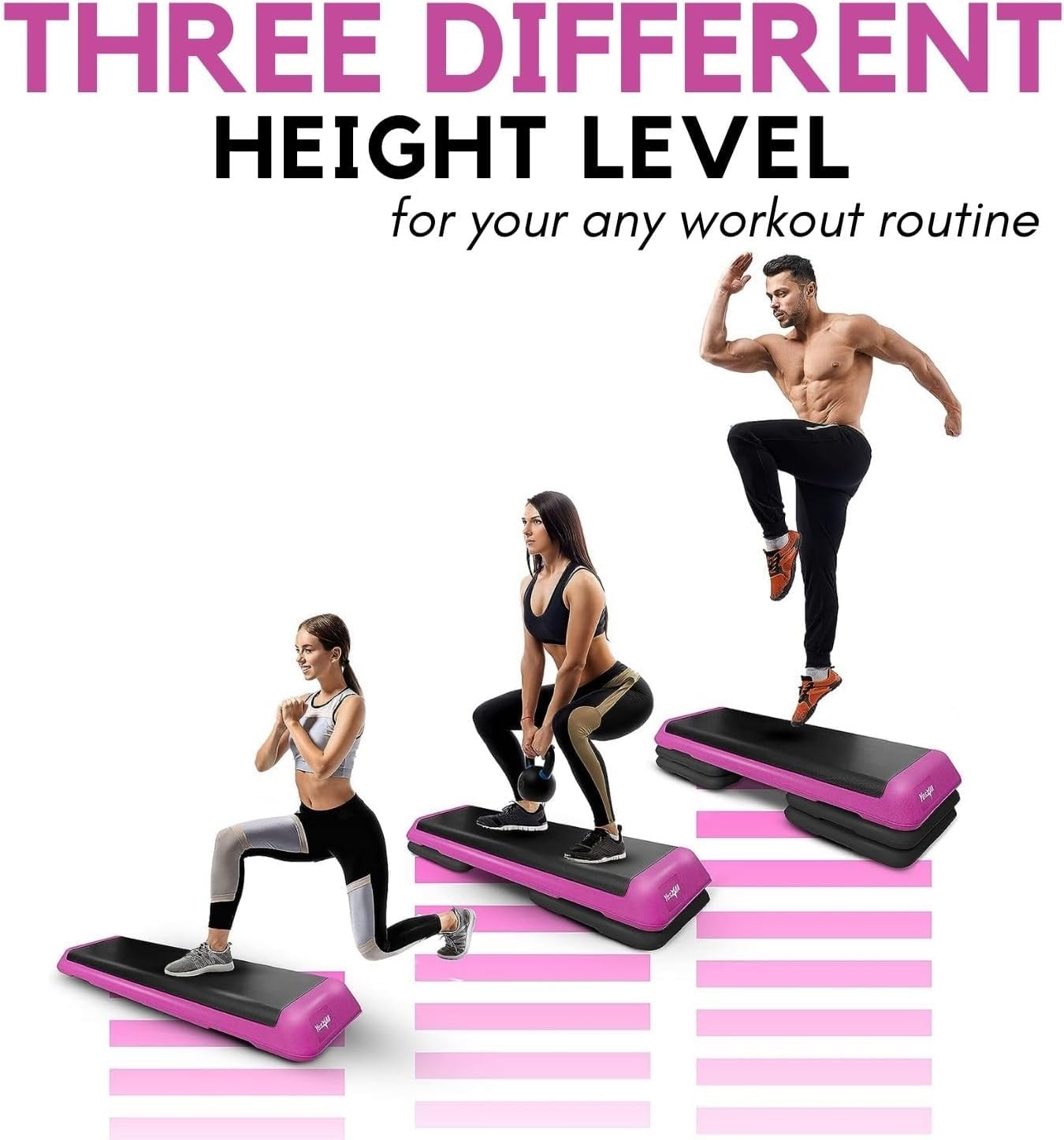 Snapklik.com : Yes4All Adjustable Workout Aerobic Exercise Step ...