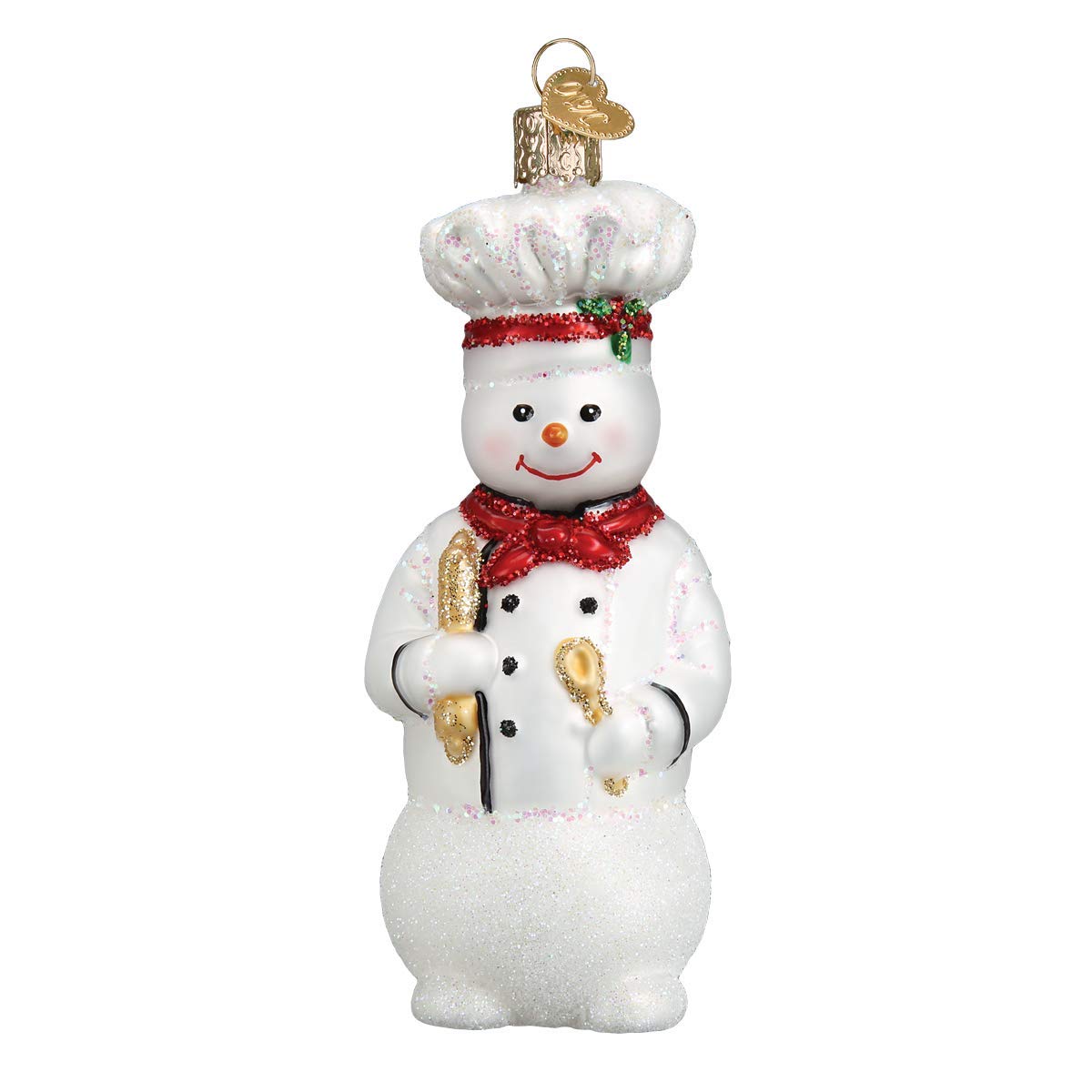 Amazon.com: Old World Christmas Snowman Chef : Home & Kitchen