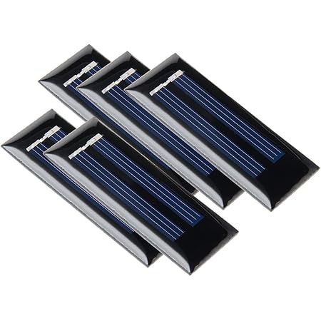 Amazon.com: uxcell 5Pcs 4.5V 130mA Poly Mini Solar Cell Panel Module ...