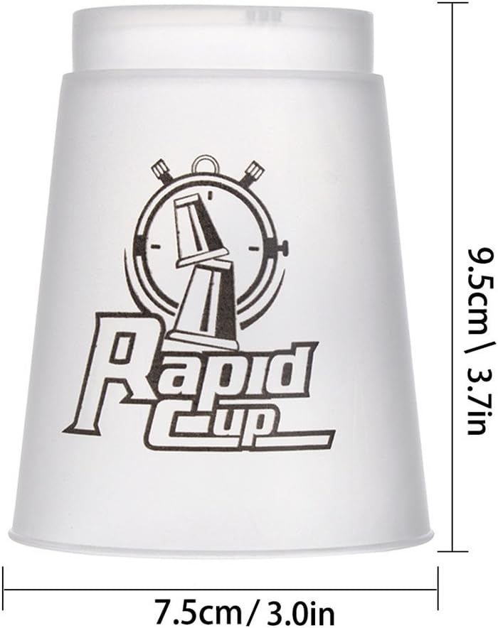 DEWEL Upgrade Quick Stacks Cups 12 Pack Sports Stacking Cups Speed ...