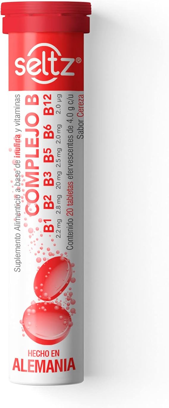 Complejo B Seltz Tabletas Efervescentes : Amazon.com.mx: Salud y ...