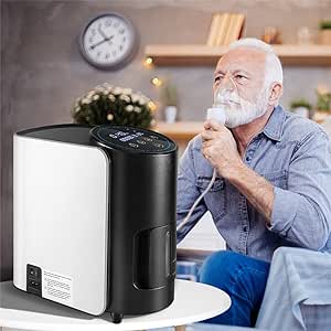 Oxygen Machine 1-7L / min, with Remote Control 1-7L/Min Can be Used at ...