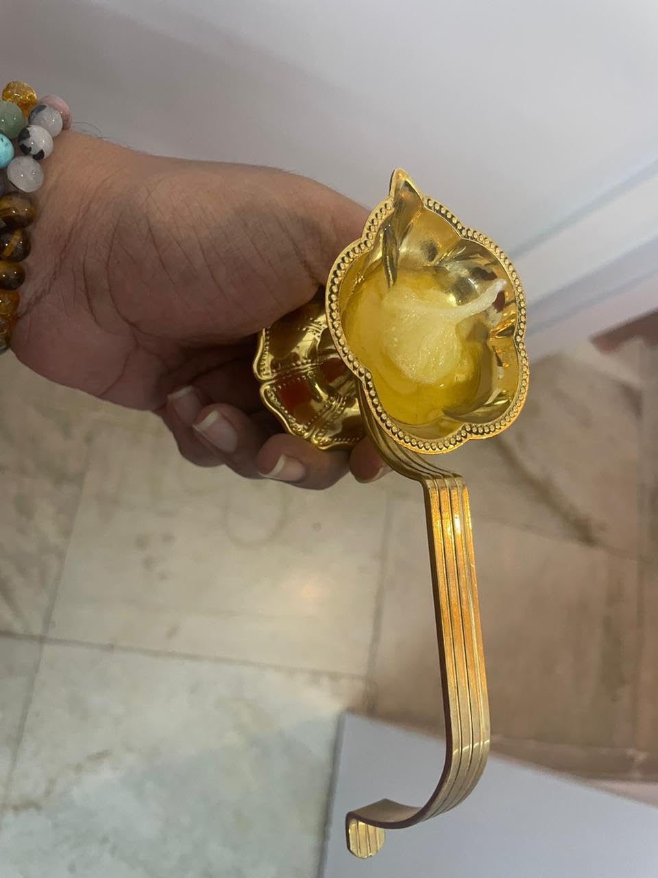 Buy Craftvatika Brass Karpoor Dani Diya for Diwali Decoration Items ...