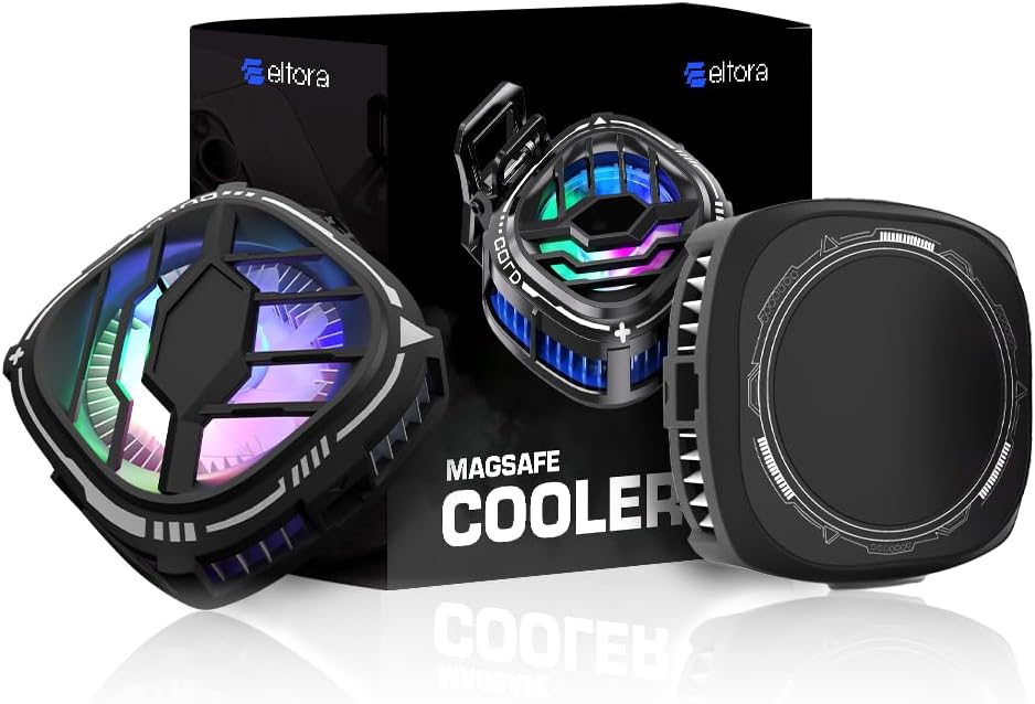 Razer Phone Cooler Chroma: iPhone 12 & 13 Series - MagSafe Compatible ...