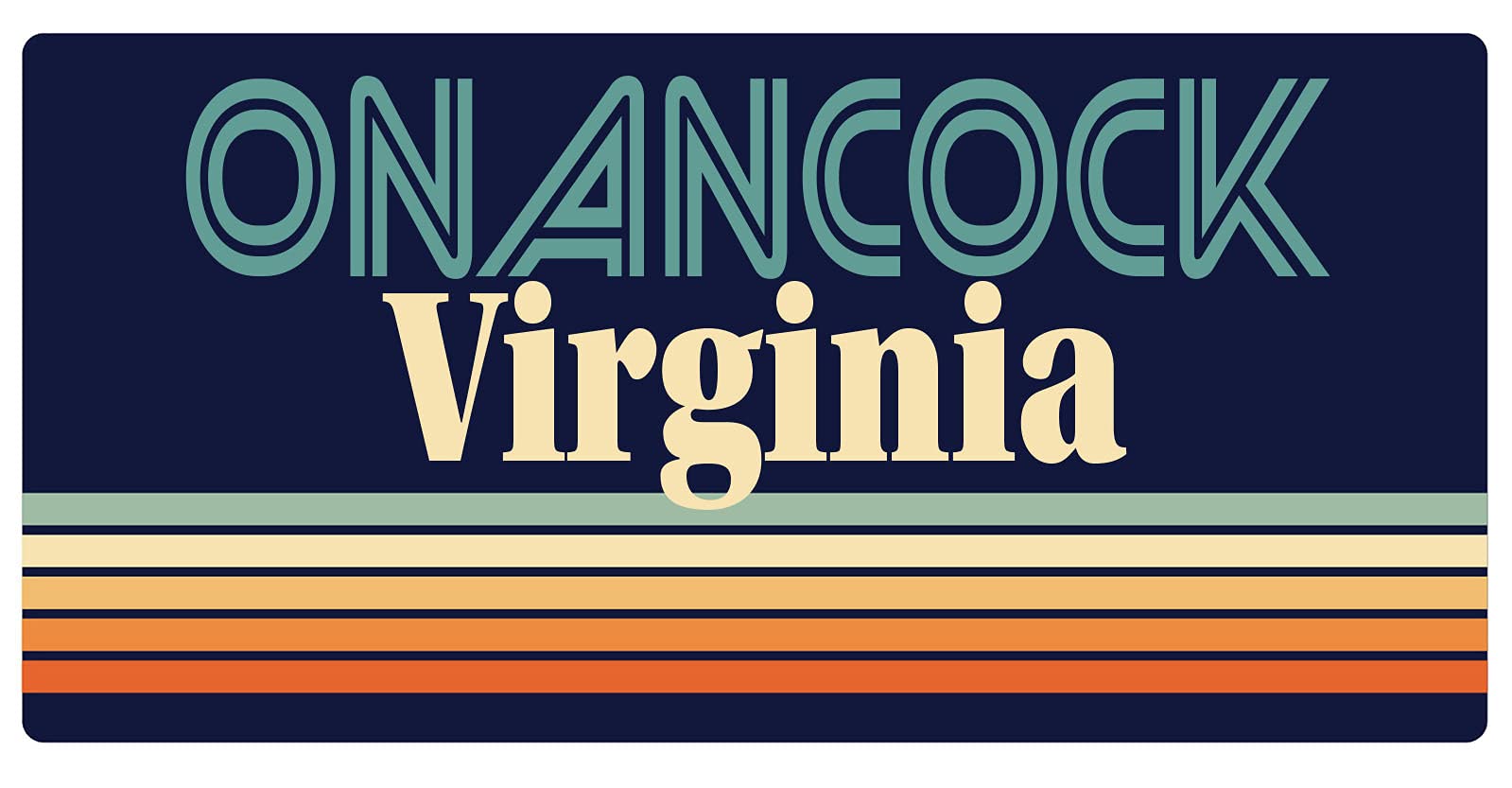 Onancock Va Weather Amazon.com: Onancock Virginia 2.5 X 1.25 Inch