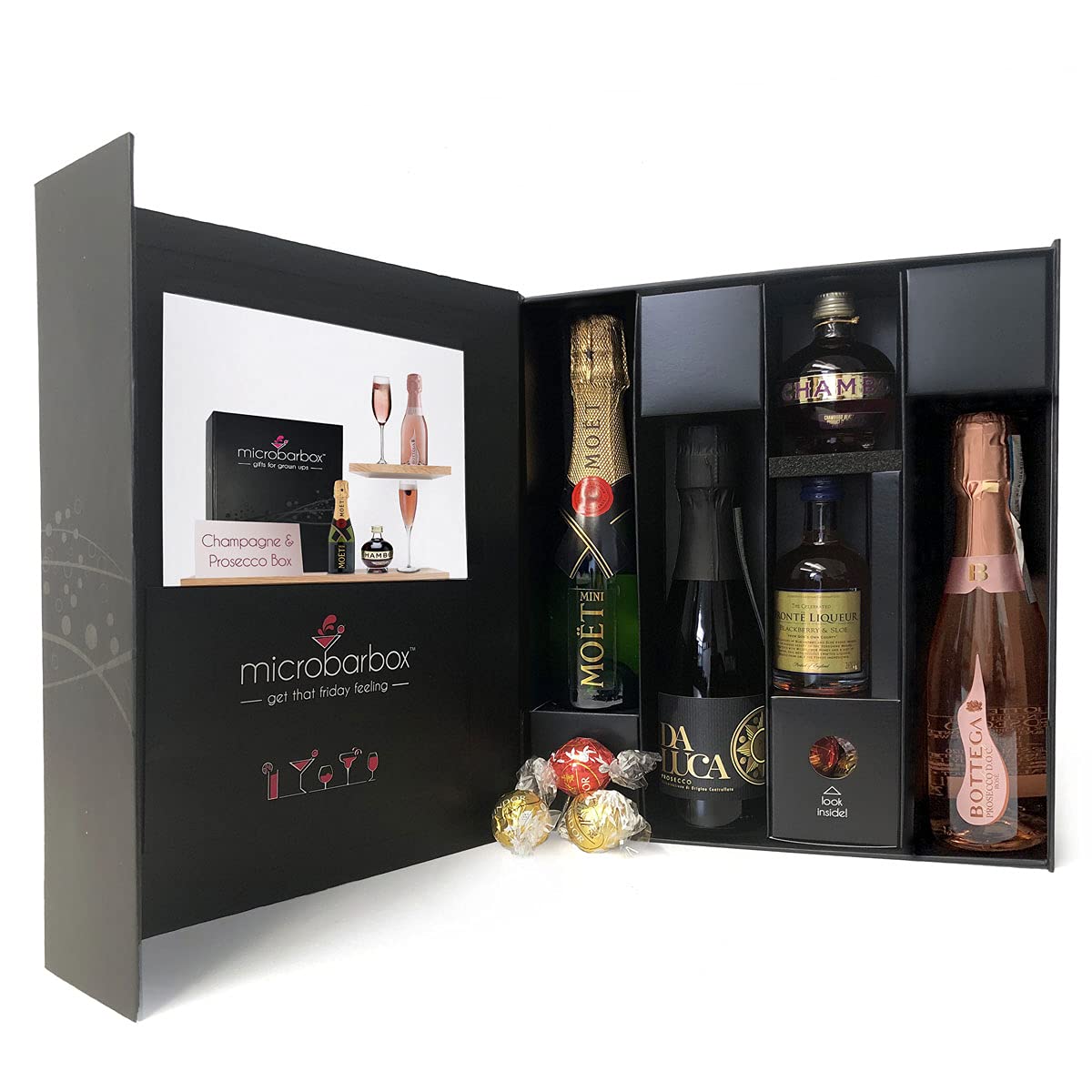 Microbarboxchampagne And Prosecco Gift Set In A Premium Luxury Gift ...