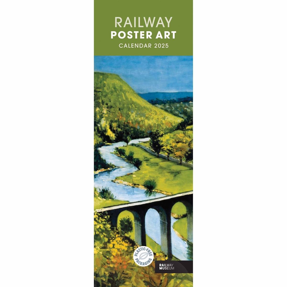 Railway Poster Art NRM Slim Calendar 2025 (PFP) : Amazon.co.uk ...