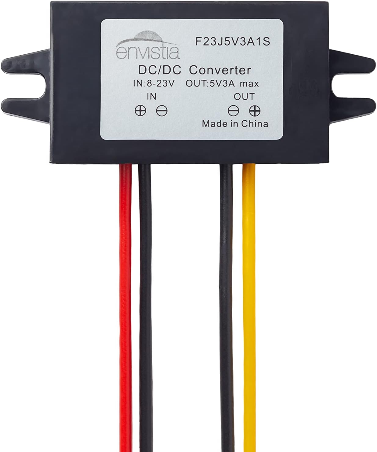 Amazon.com: 12V (8-23V) in to 5V Out DC-DC Converter Module 3A 15W with ...