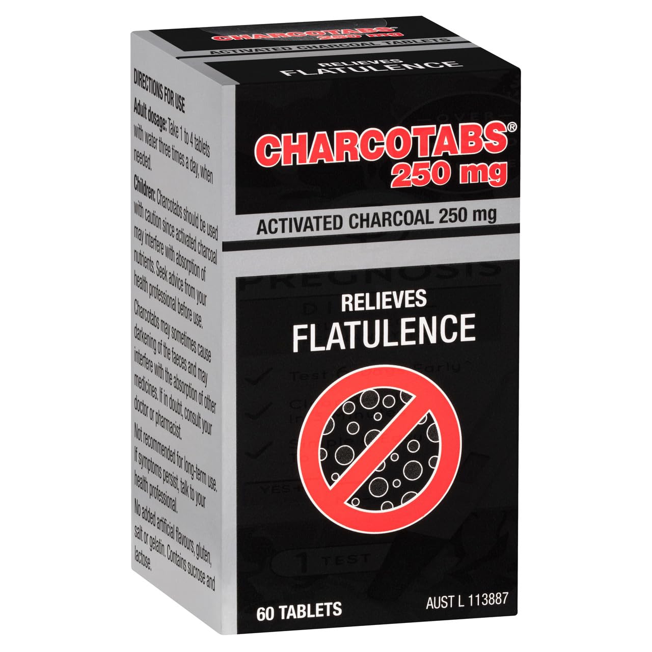 Charcocaps 250mg Activated Charcoal 60 Tablet : Amazon.com.au: Health ...