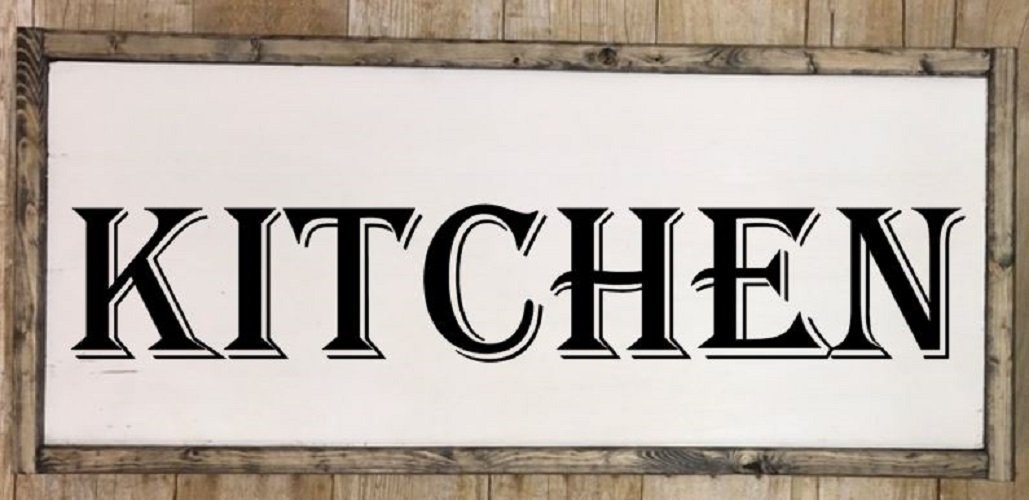 Amazon.com: Kitchen sign, Kitchen wall art : Handmade Products