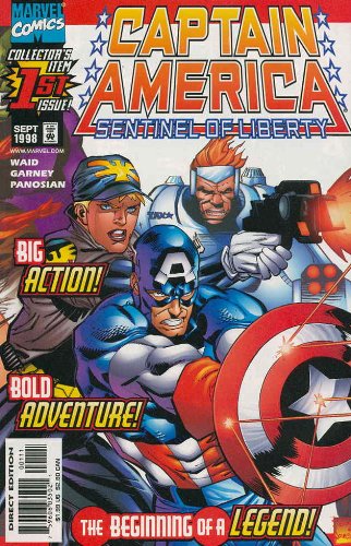 Amazon.com: Captain America: Sentinel of Liberty (1998) #1: Ron Garney ...