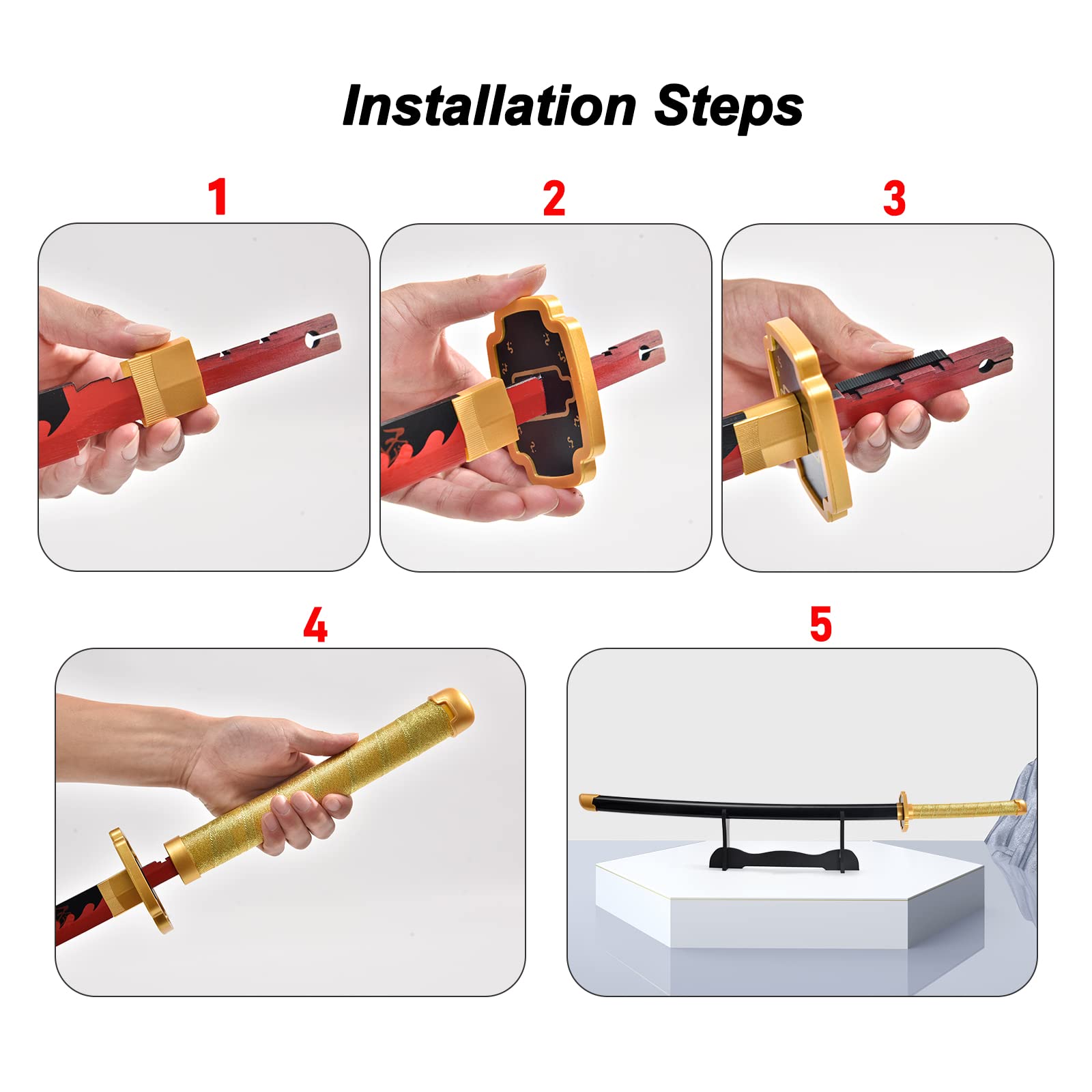 Snapklik.com : Demon Slayer Sword Anime Sword 41inch