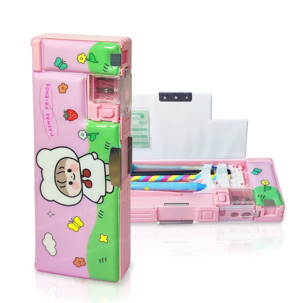 Buy FunBlast Multifunctional Pencil Box for Kids, Kids Pencil Box for ...