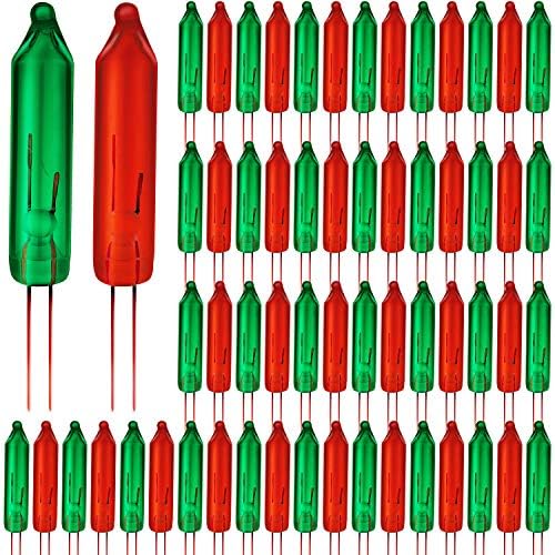 Amazon.com: 200 Pieces 2.5 Volt Christmas Replacement Light Bulbs Mini ...