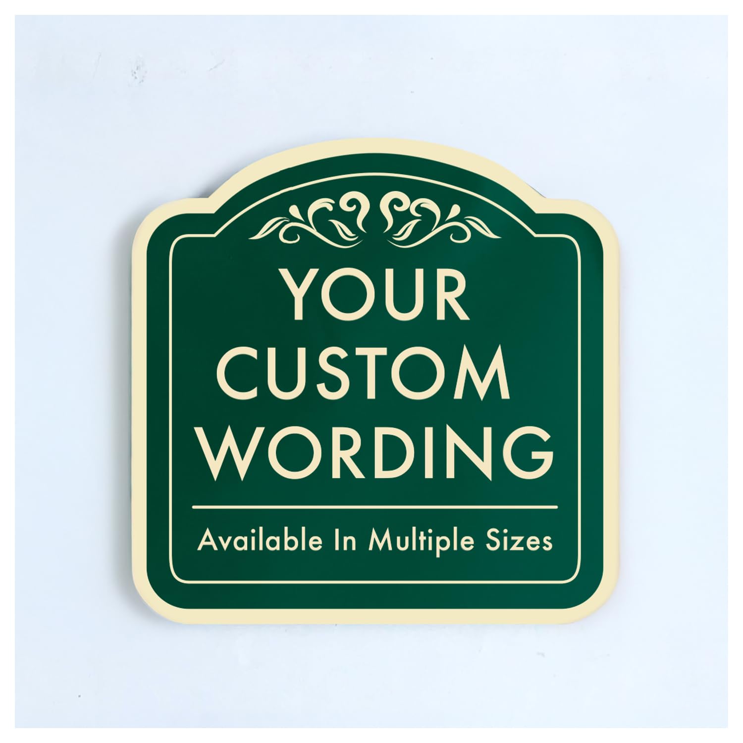 Amazon.com : Custom Decorative Outdoor Metal Signs, Personalized ...