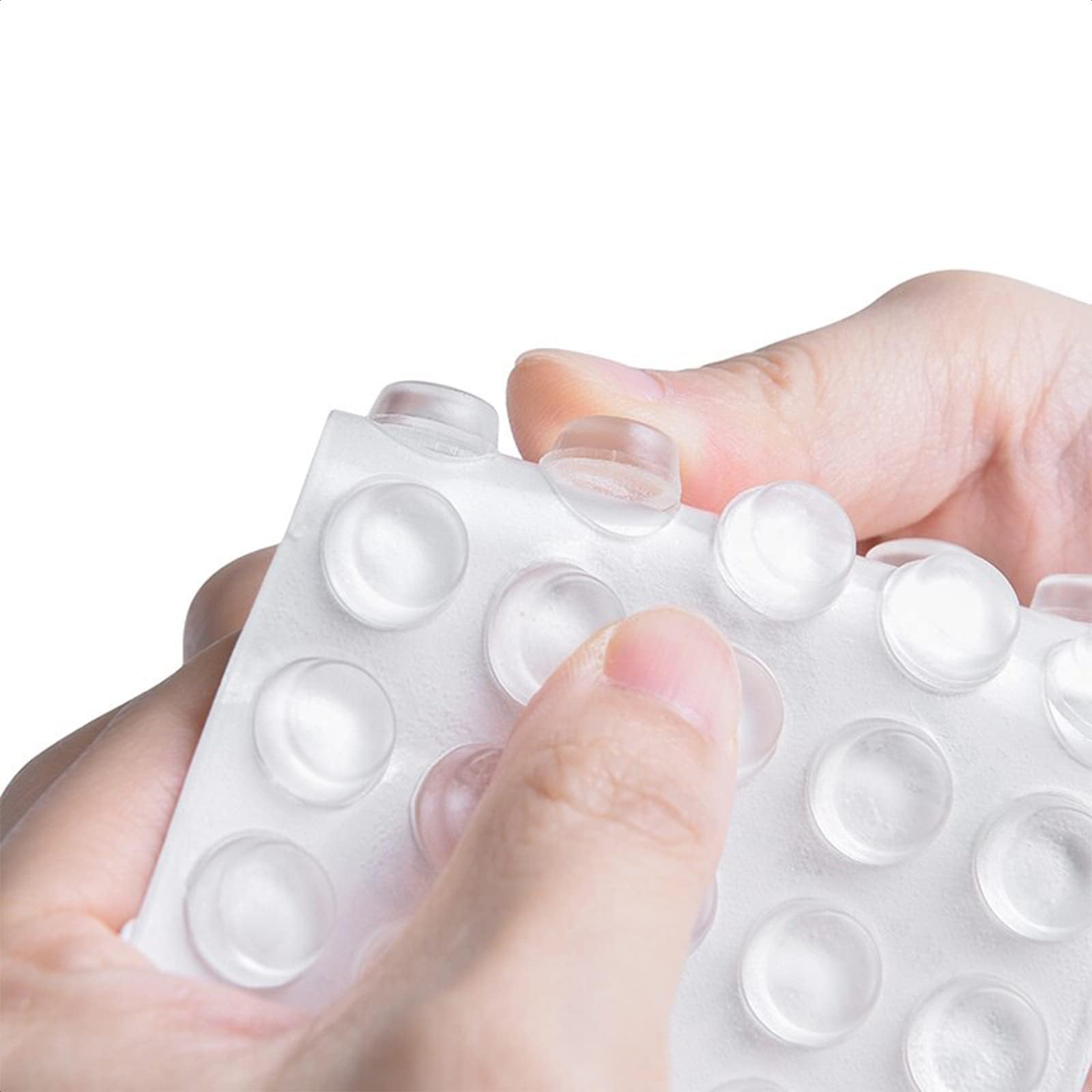 eBoot 90 Pieces Self-Adhesive Clear Rubber Feet Bumpers Transparent ...