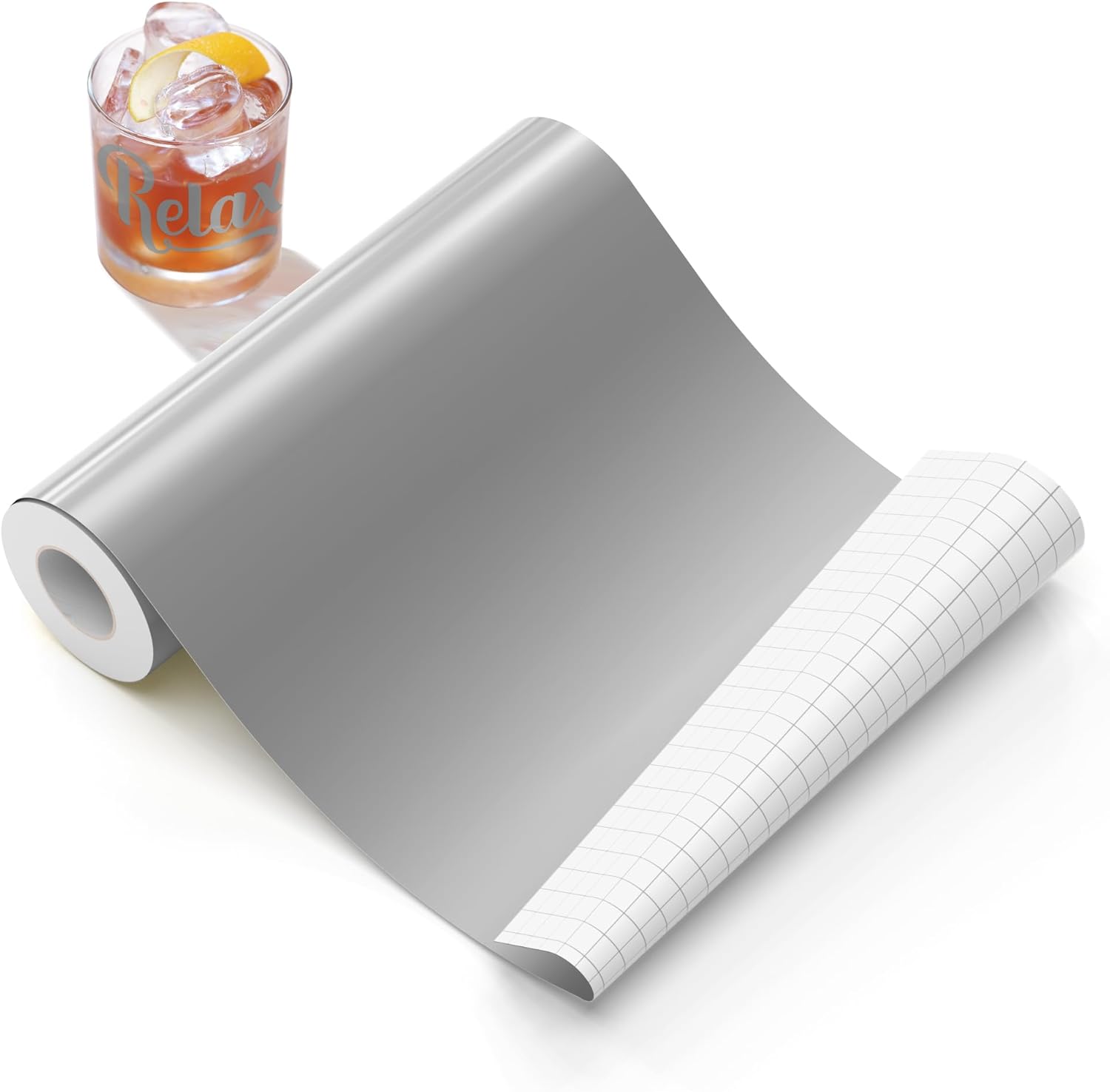 Amazon.com: LIKCUT Grey Permanent Vinyl, 12" x 50FT Gray Vinyl for ...