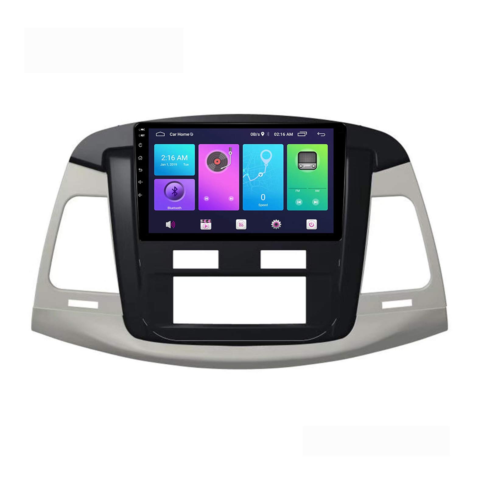 Buy Android 10.0 Car Stereo Double Din Head Unit for TOYOTA INNOVA ...