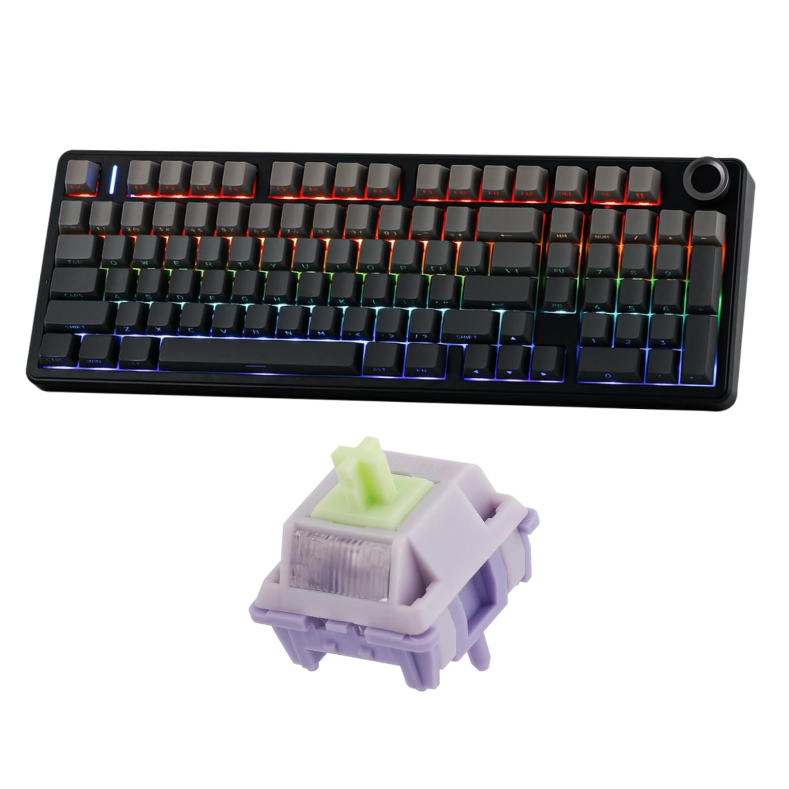 Amazon.com: EPOMAKER X Aula F99 PRO Wireless Gaming Keyboard Nimbus ...