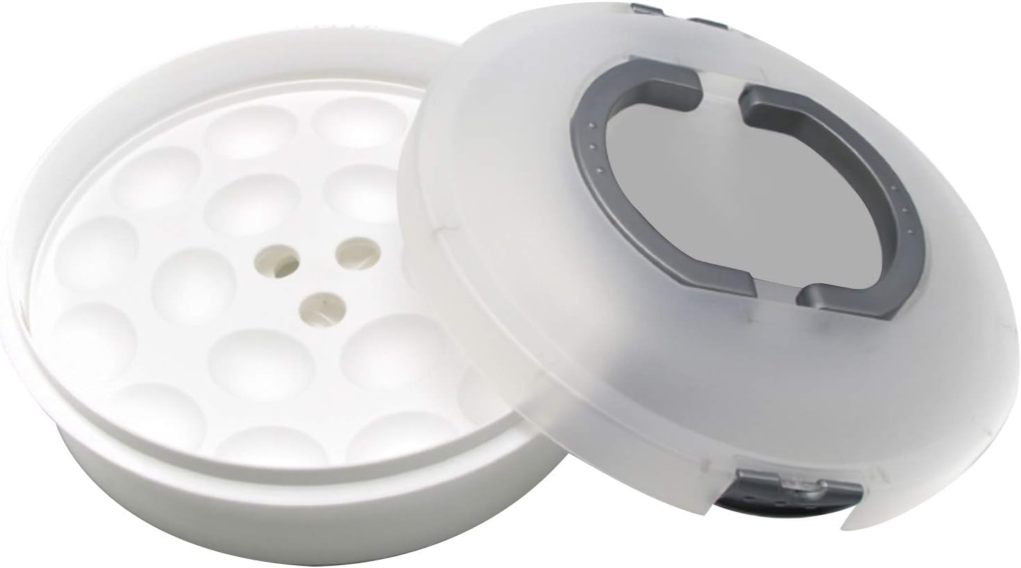 Amazon.com: ATRDTO 10 Inch Portable Pie Carrier with Lid and Tray 3-In ...