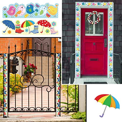 Snapklik.com : 69ft Spring Bulletin Board Borders Colorful Spring ...