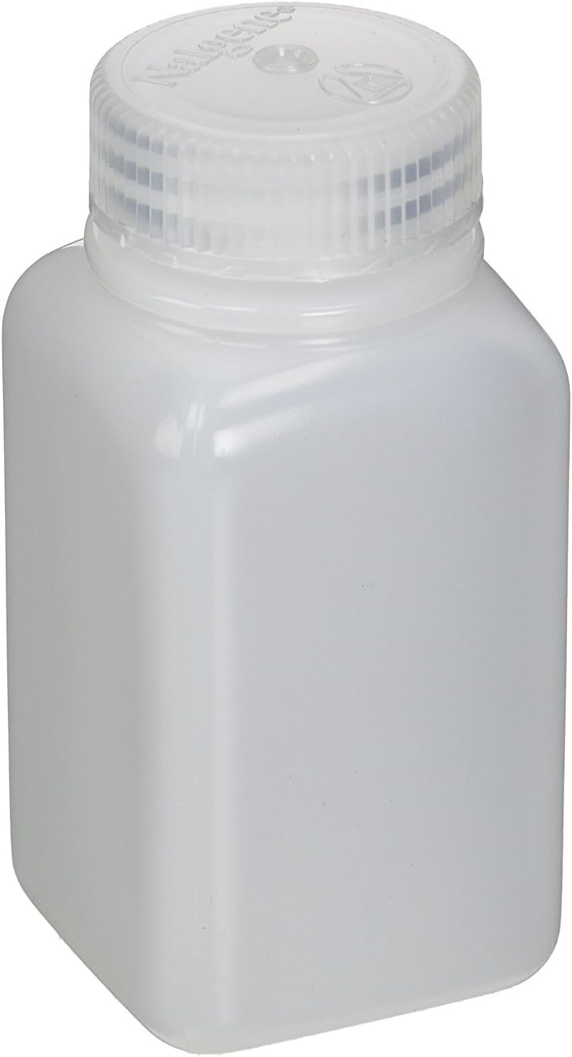 Amazon.com: Nalgene - Transparent Lexan Square Storage Bottle - 4 oz ...