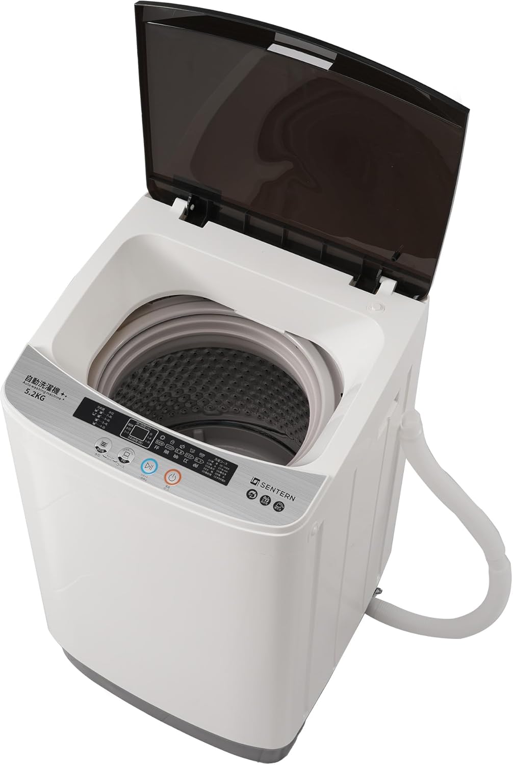 Amazon | OSJ 洗濯機 5.2㎏ 一人暮らし 小型 縦型 脱水 すずき 幅44cm 奥行44cm 高さ80cm | OSJ | 洗濯機 通販