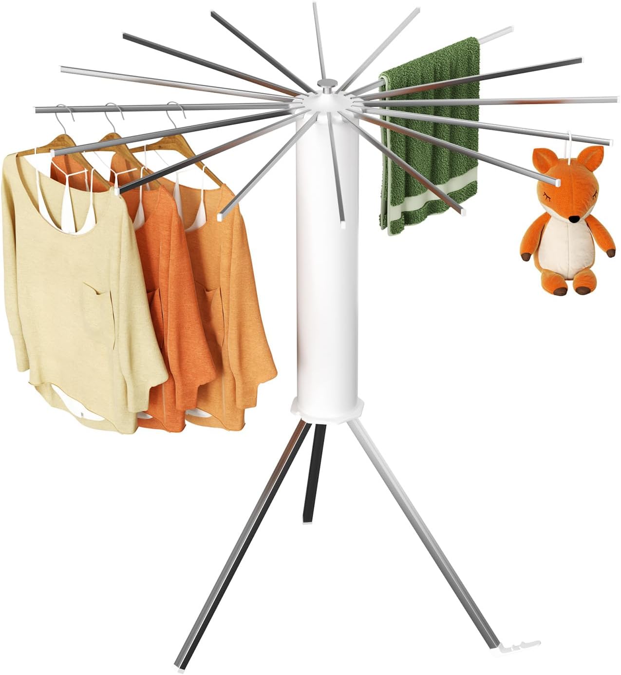 Amazon.com: MYXLINK Octopus Clothes Drying Rack Foldable,Space Saving ...