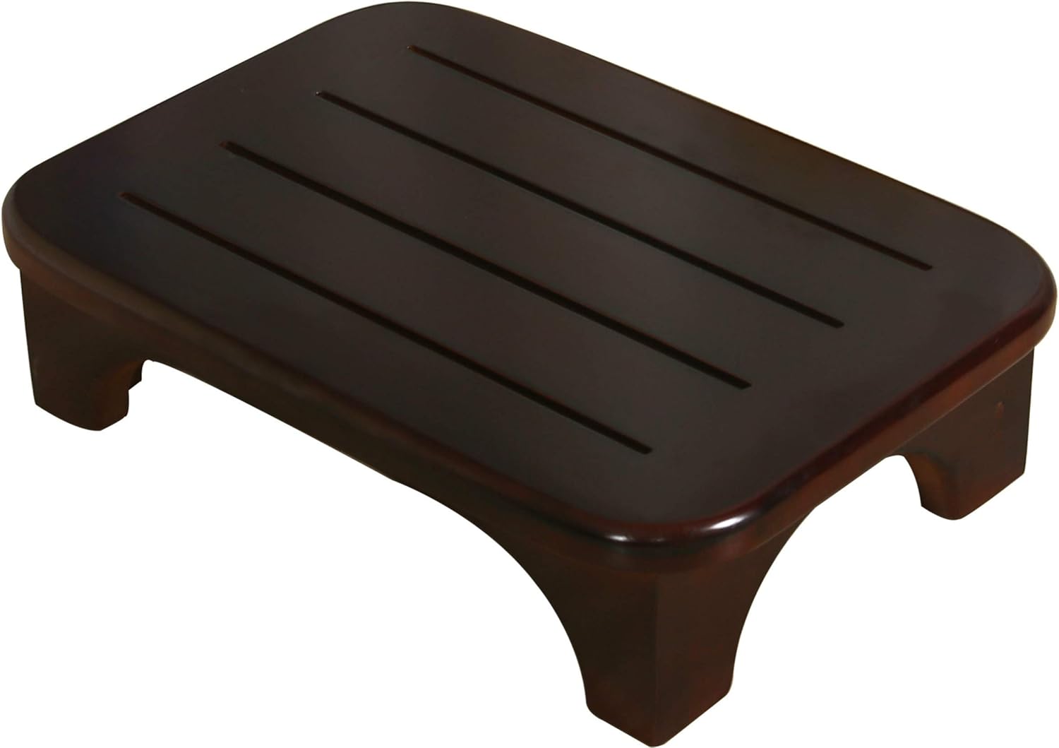 Amazon.com: URFORESTIC Solid Wood Bed Step Stool Super Large/ Bedside ...
