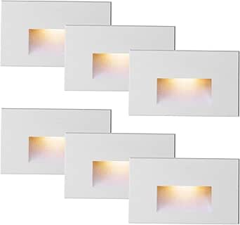 TUMUPSM LED Stair Lights Outdoor Indoor Step Lights, 12V Low Voltage ...