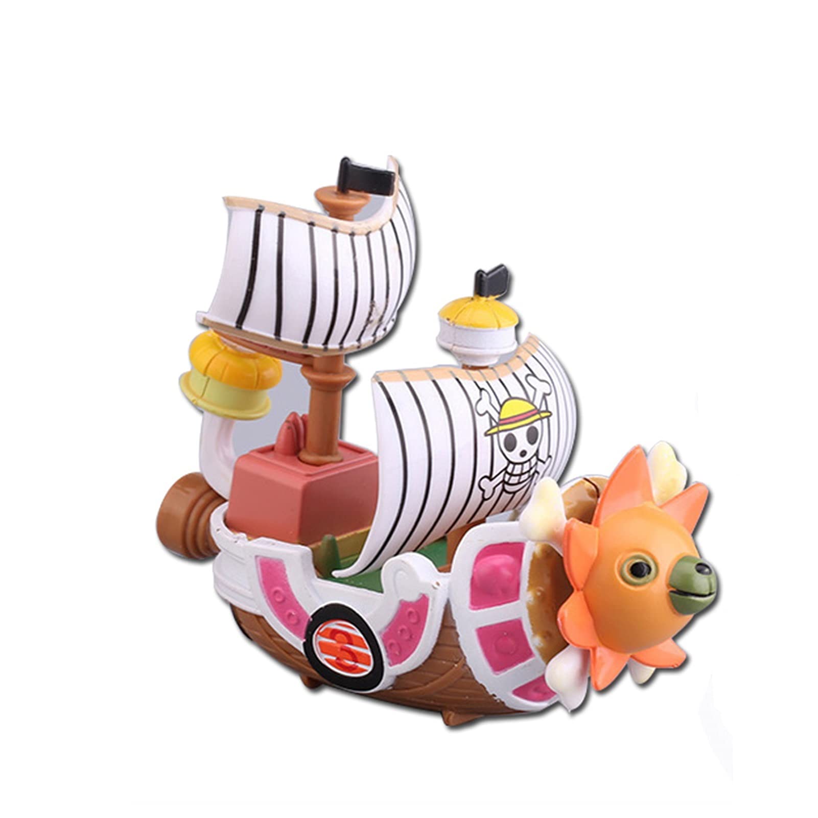 Buy XUEMML One Piece Animation Model, One Piece Toy 10CM Luffy Going ...