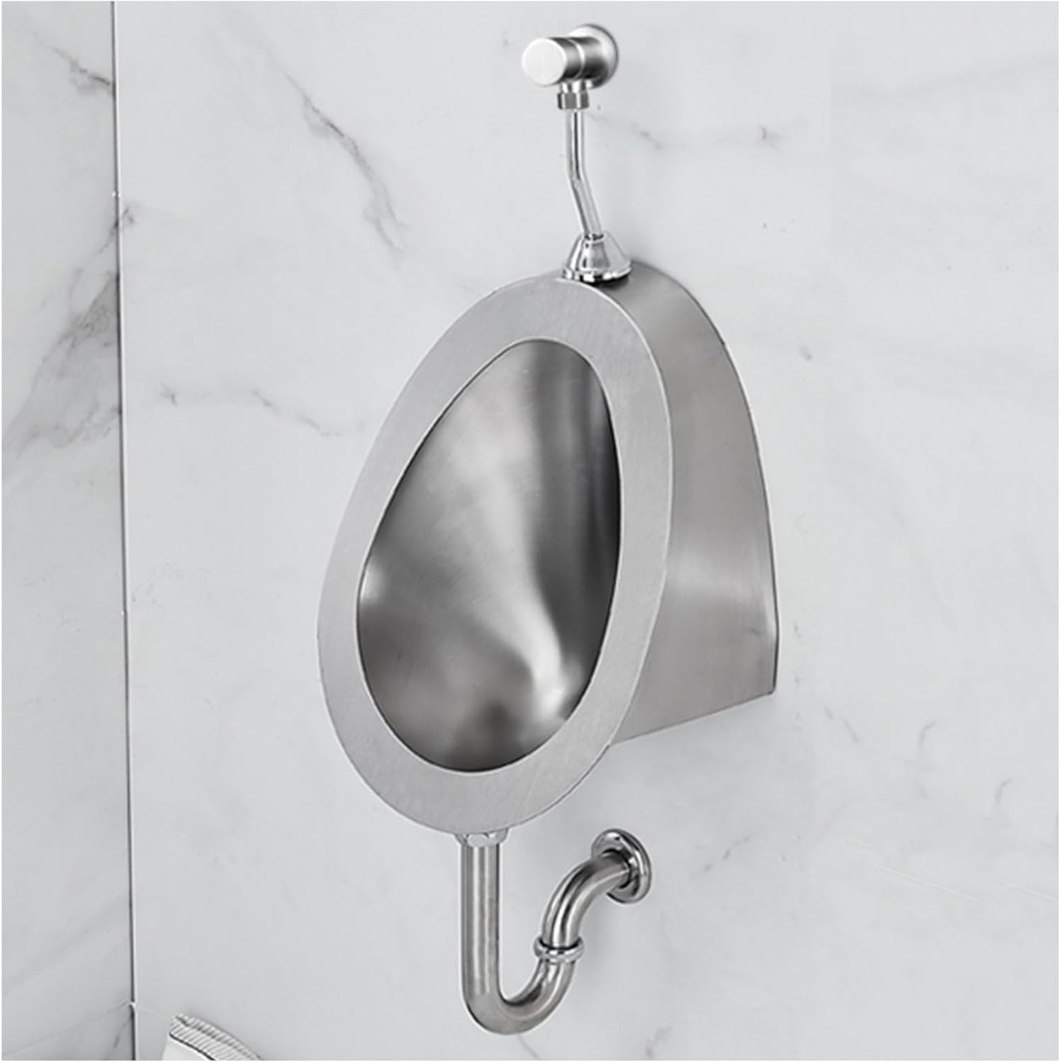 Men's Adult Urinal Troughs, Commercial Washout High Efficiency Urinal ...