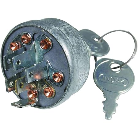 Amazon.com : OEM Scag Ignition Switch Part #48798 : Lawn Mower Key ...