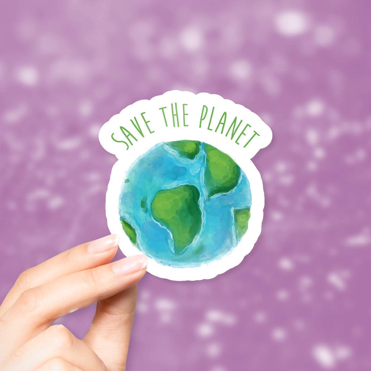 Amazon.com: Save The Planet Sticker for Laptops and Water Bottles ...