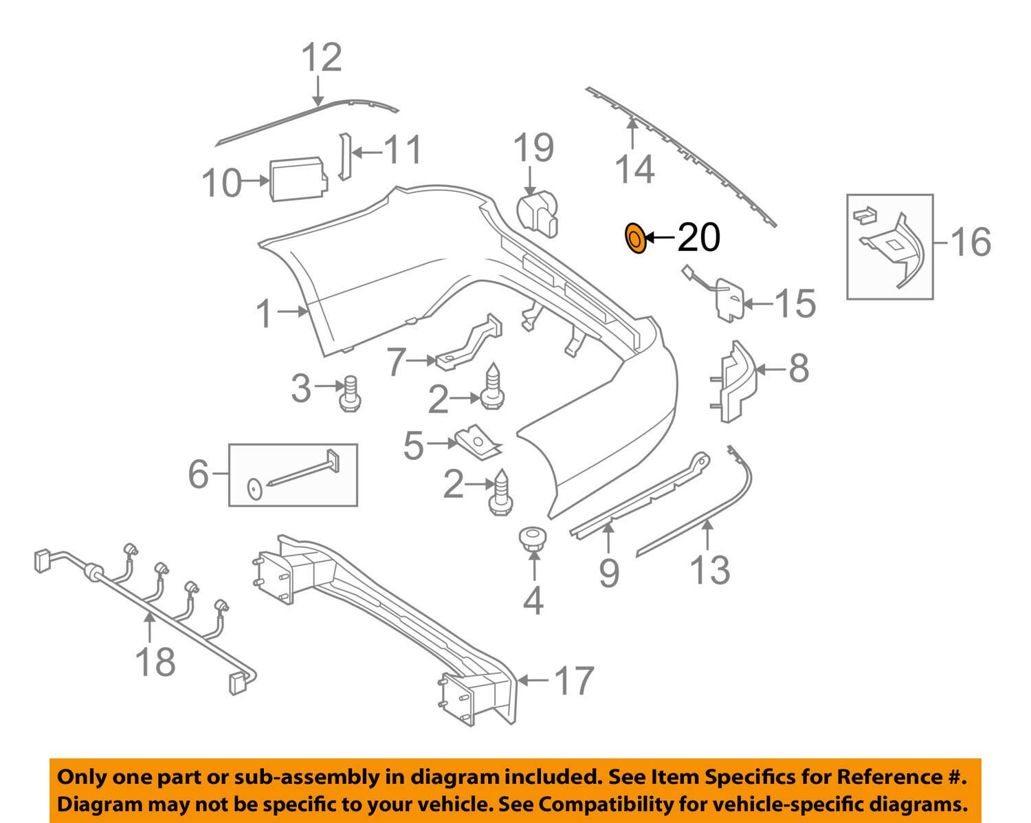 Amazon.com: MERCEDES-BENZ 2215420051 GENUINE OEM REVERSE SENSOR SPACER ...