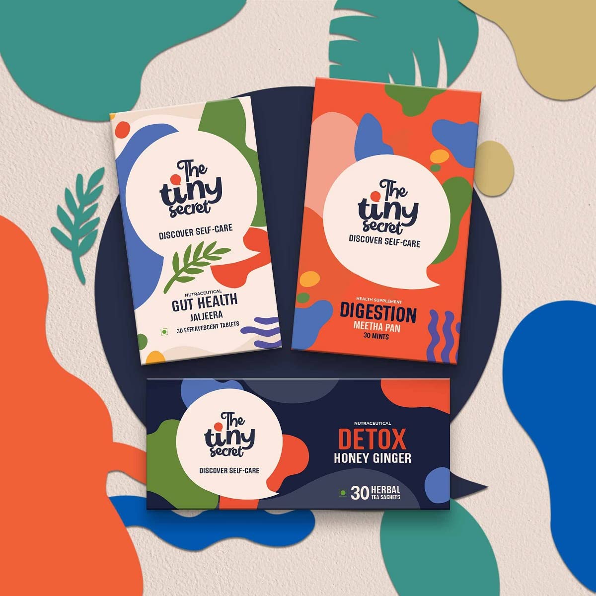 Buy The Tiny Secret Happy Tummy Combo pack | 100% Natural | Pack of Gut ...