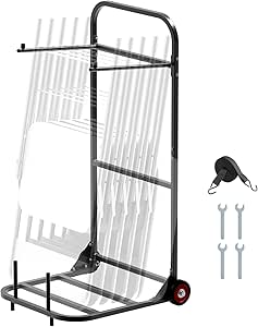 Amazon.com: VEVOR Folding Chair Rack, 100 LBS Capacity, Heavy-Duty ...