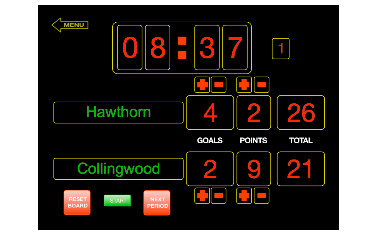 ScoreKeeper ScoreBoard - App on Amazon Appstore